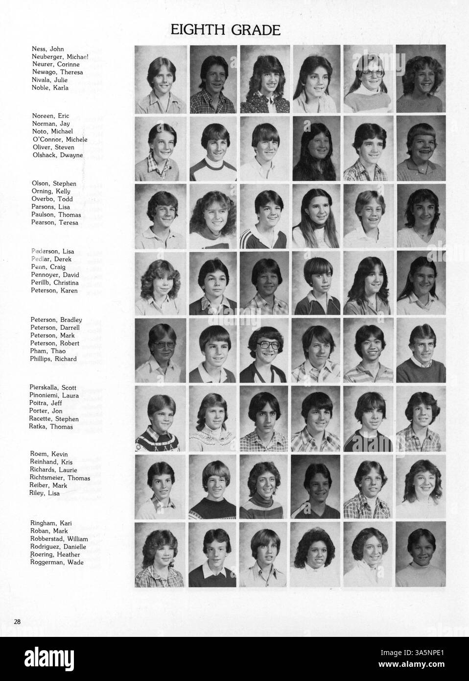 This yearbook from North View Junior High records the activities ...