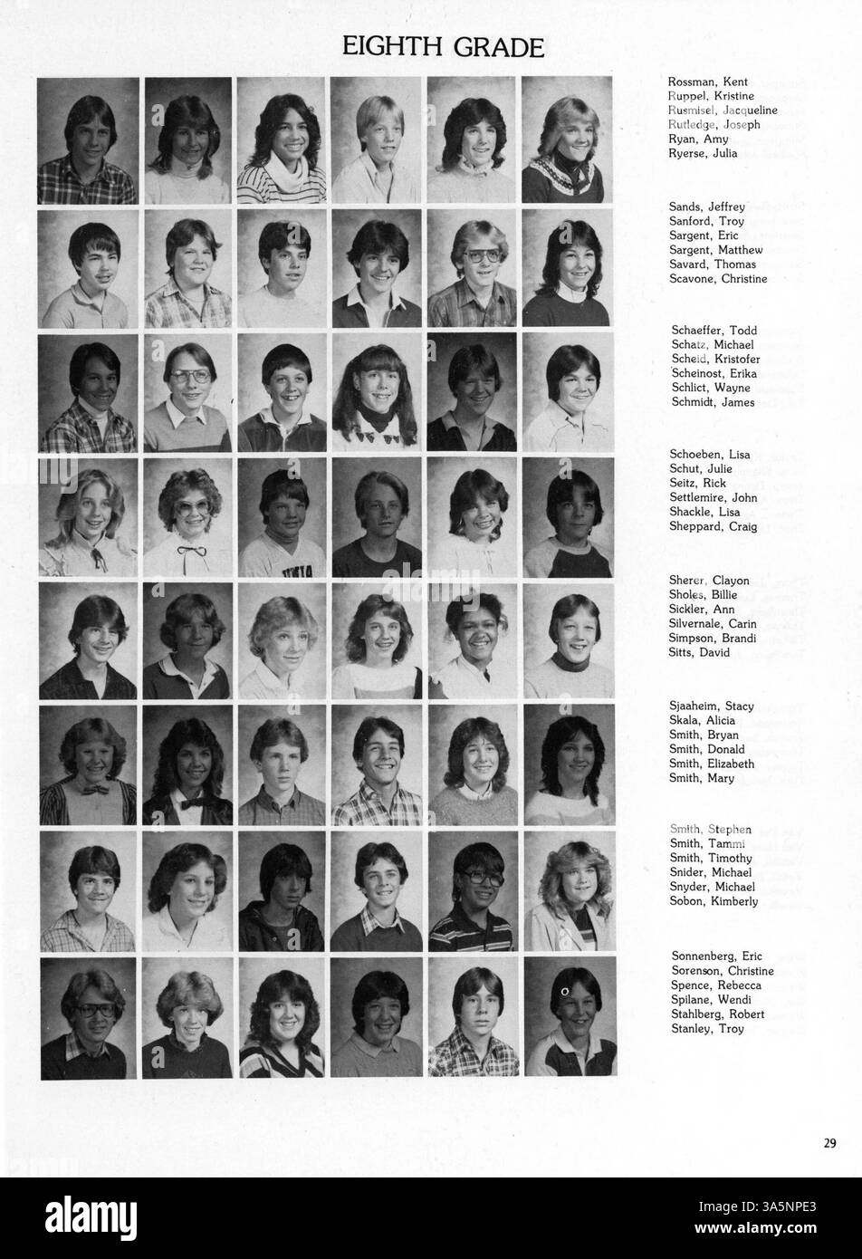 This 1983 yearbook from north view junior high includes records hi-res ...