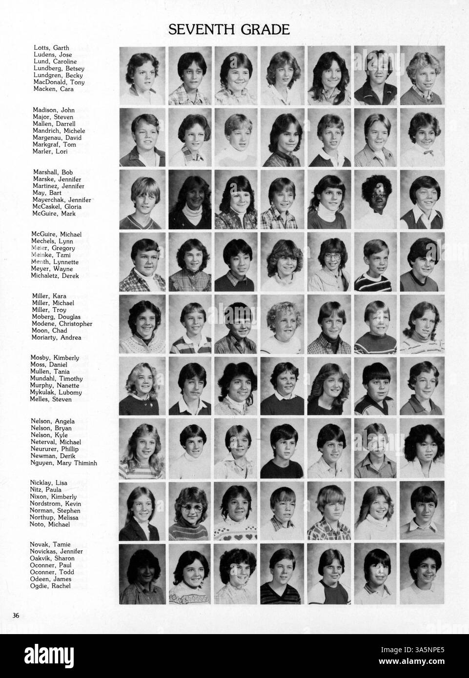 The 1983 yearbook from North View Junior High documents the activities ...