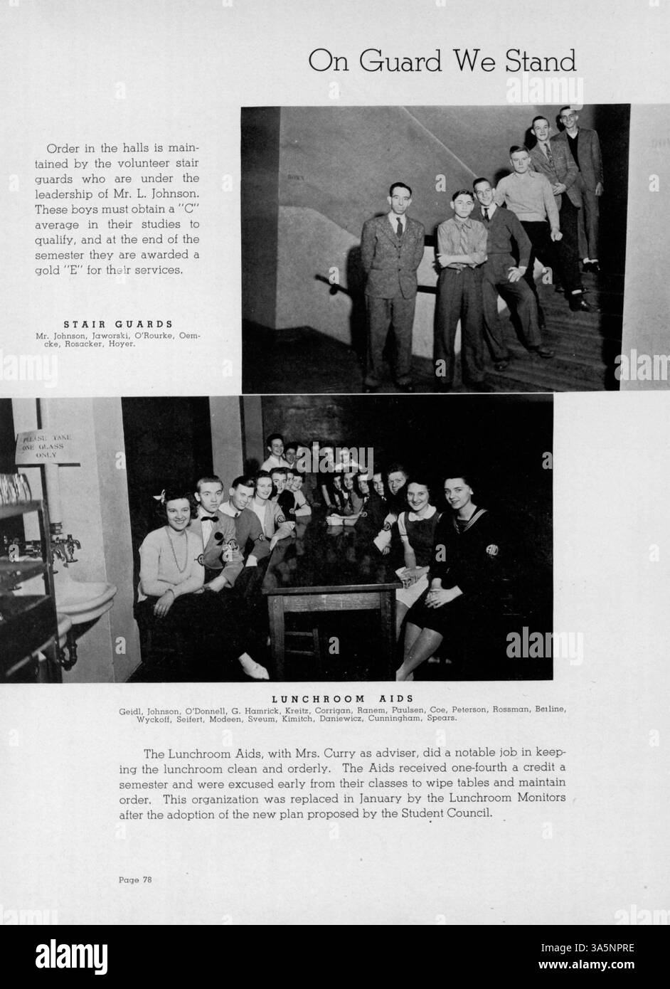 The 'Wizard' yearbook from Edison High School, 1943, documents key ...