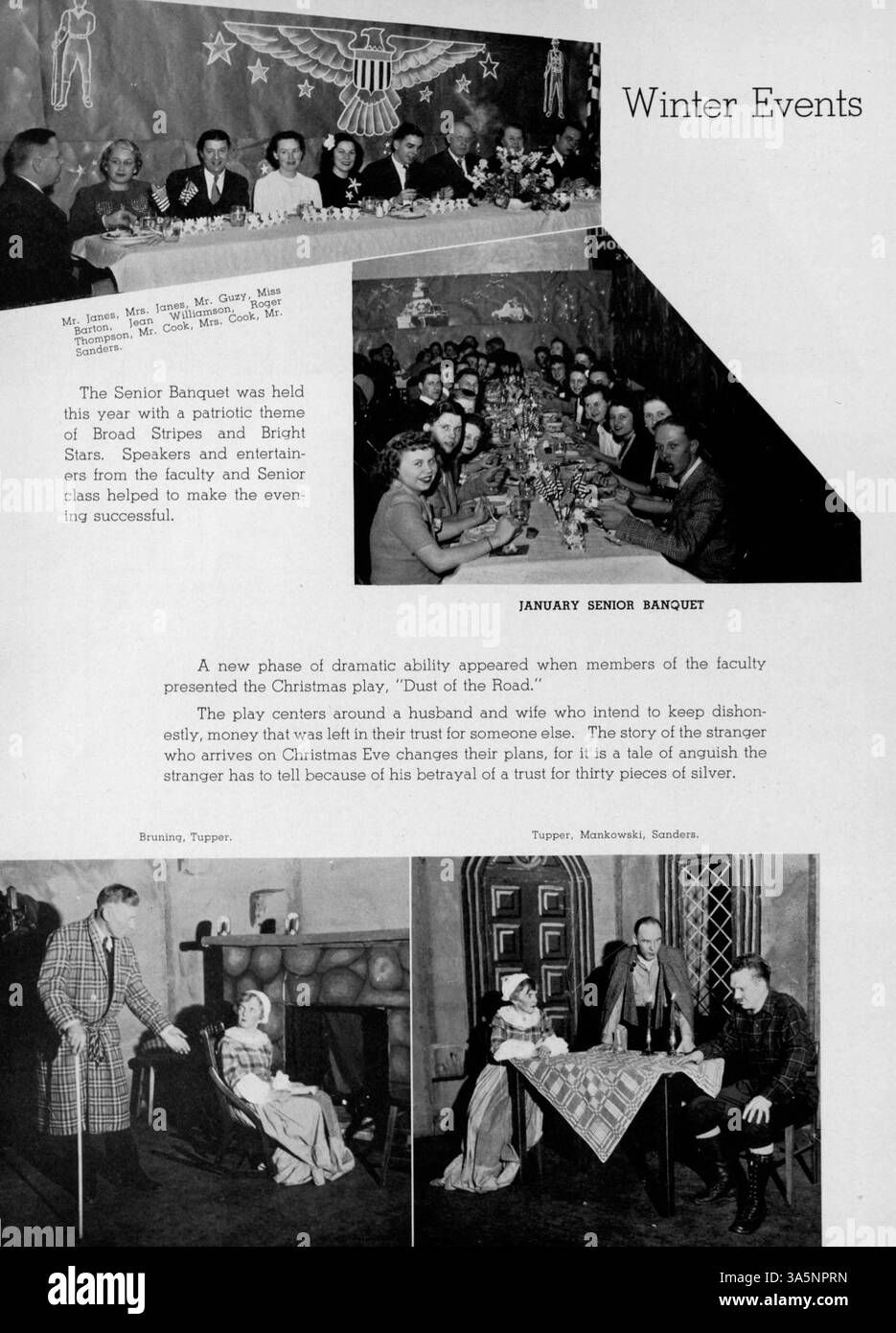 The 1943 'Wizard' yearbook from Edison High School highlights the ...