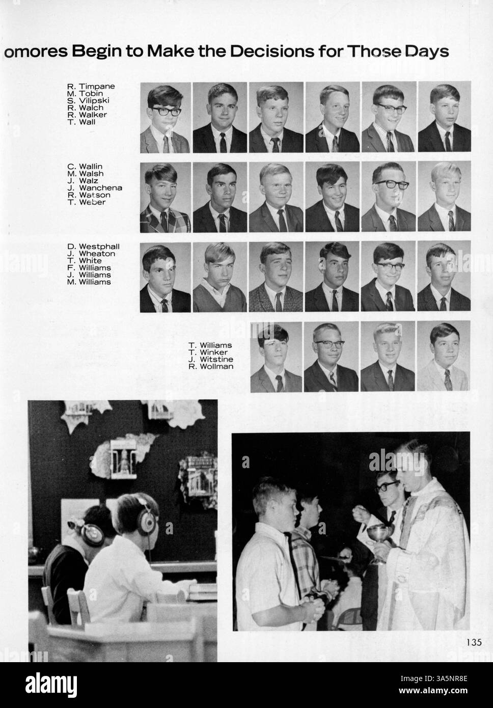 This 1967 Benilde High Yearbook presents an archive of school life ...