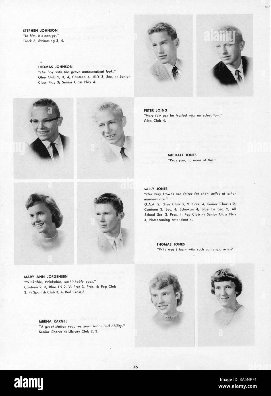 The 1958 echowan yearbook provides a visual and narrative histor hi-res ...