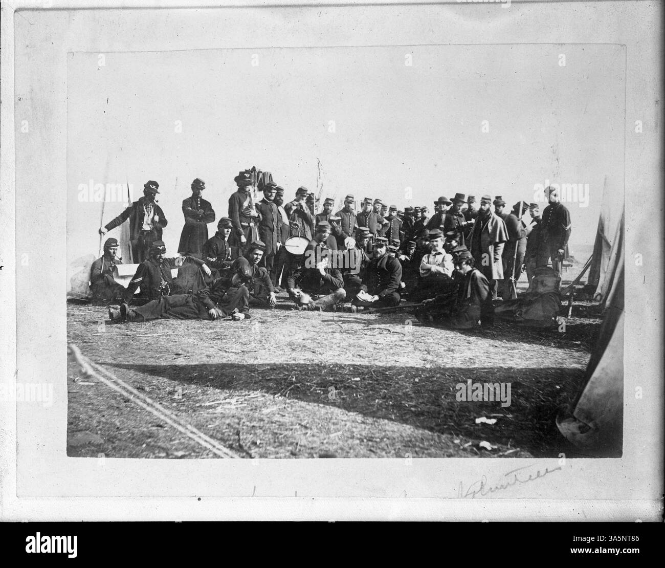 The 8th Minnesota Volunteers are shown at Fort Snelling before their ...