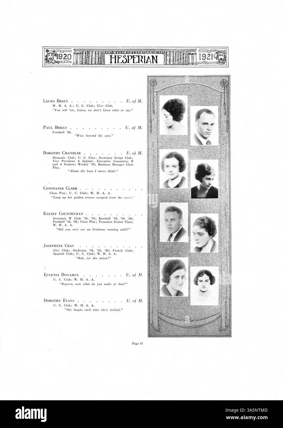 Including student clubs and athletic activities Cut Out Stock Images ...