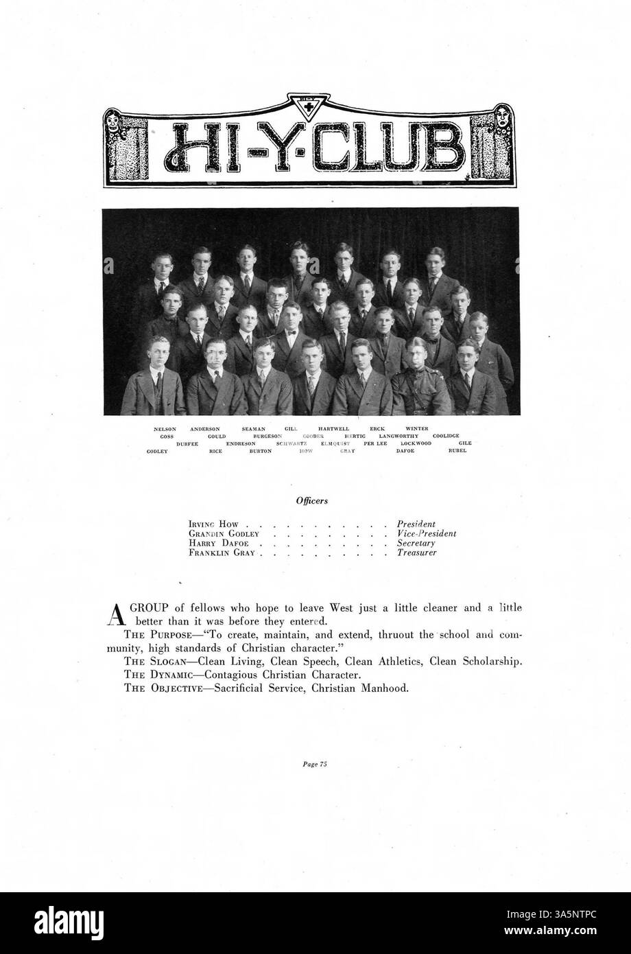 The 1921 edition of the Hesperian yearbook from West High captures key moments from the 1920 ...