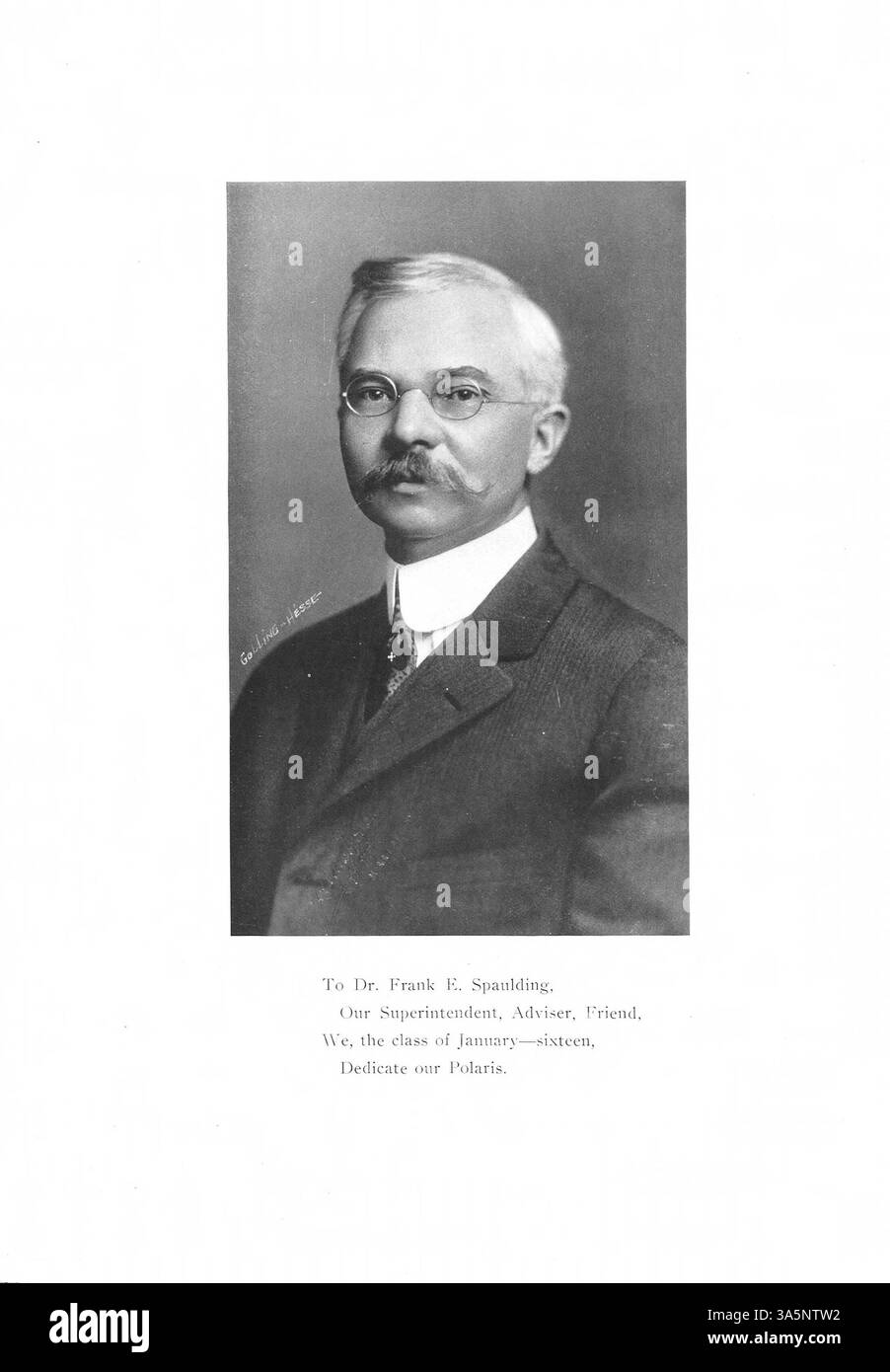 The January 1916 edition of North High's Polaris yearbook documents the ...