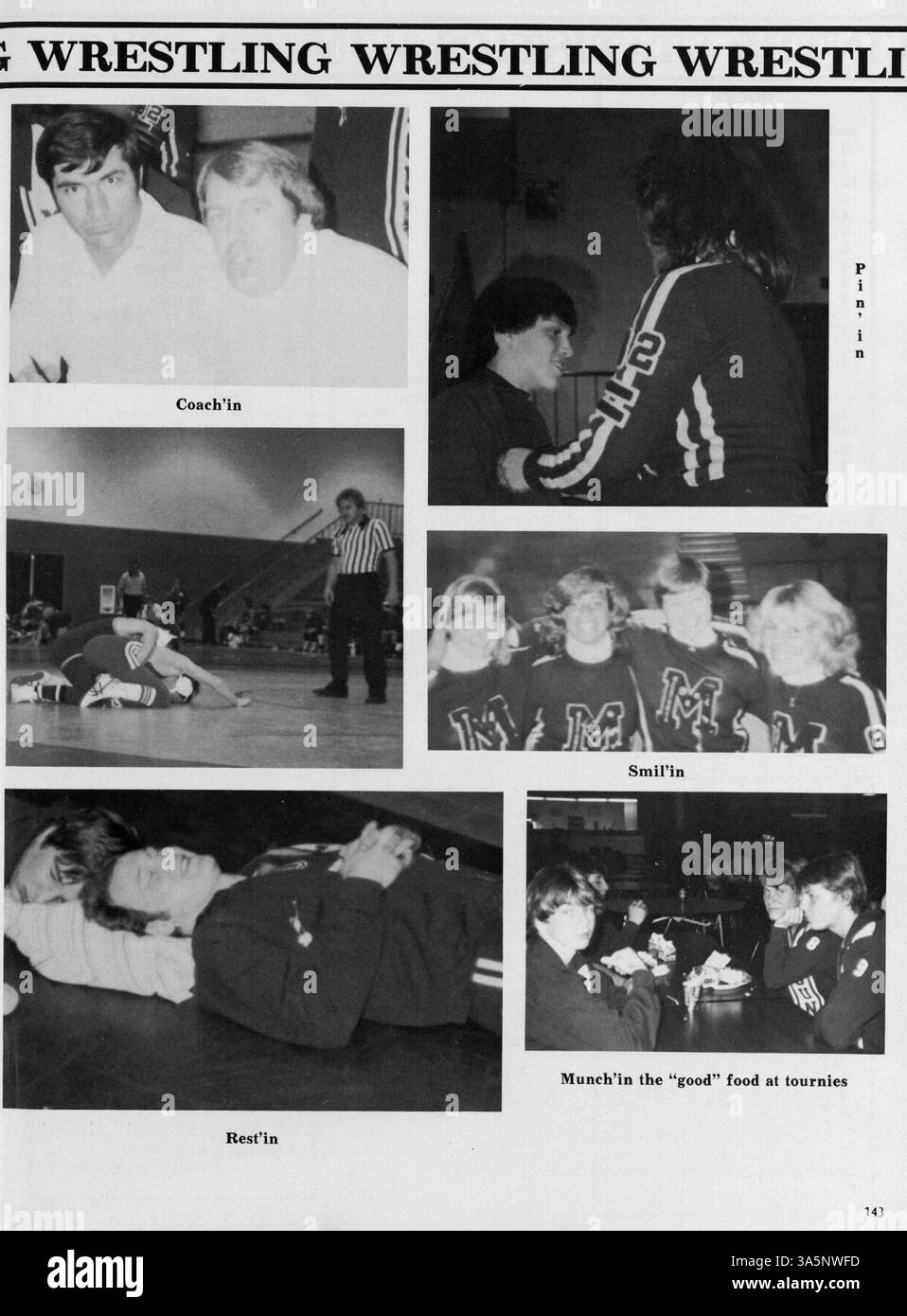 The mound westonka high yearbook from the 1981 1982 academic yea hi-res stock photography and ...