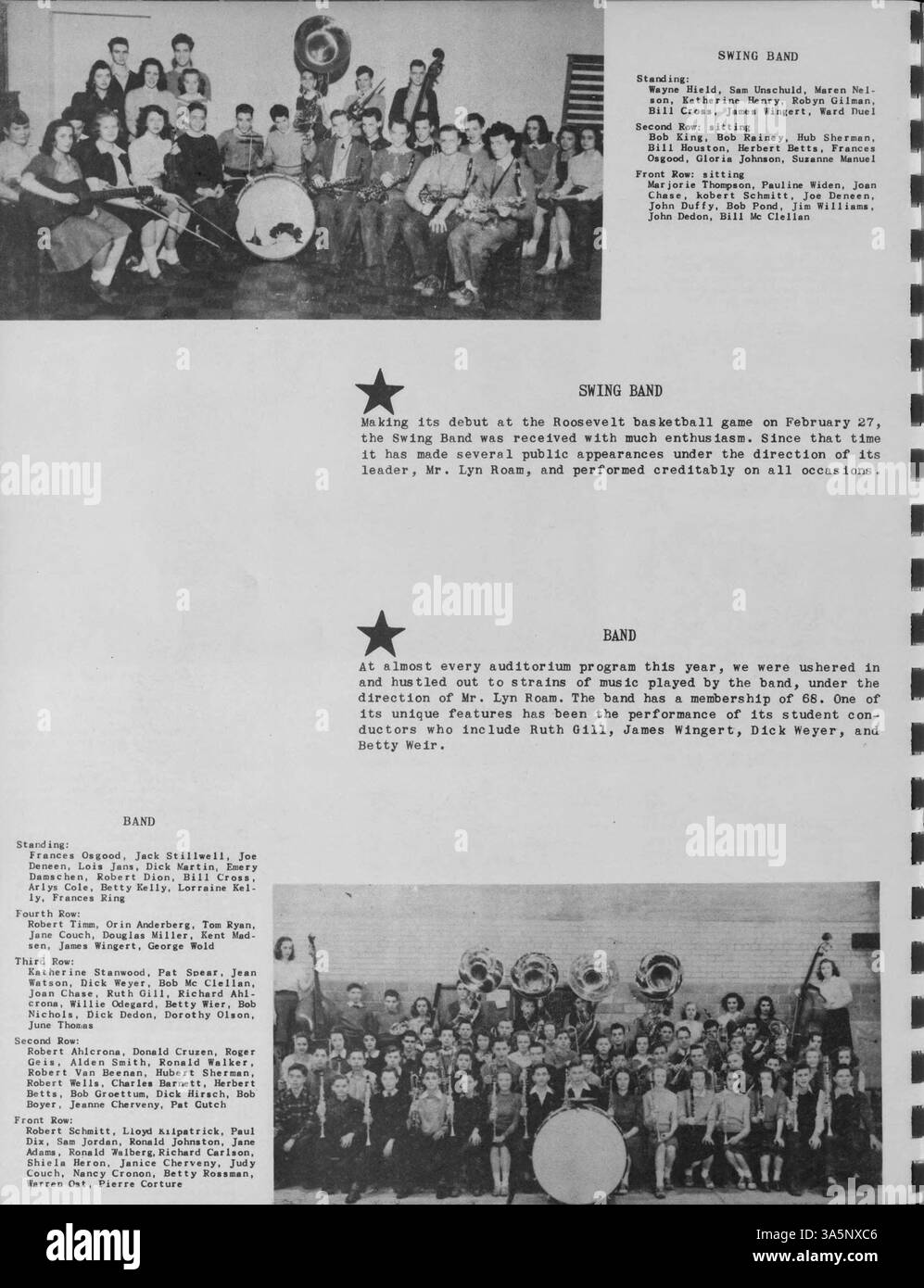 This high school annual from 1941 highlights students, teachers ...