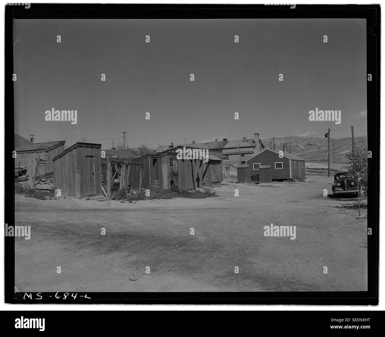 A section of the company housing project at Union Pacific Coal Company ...
