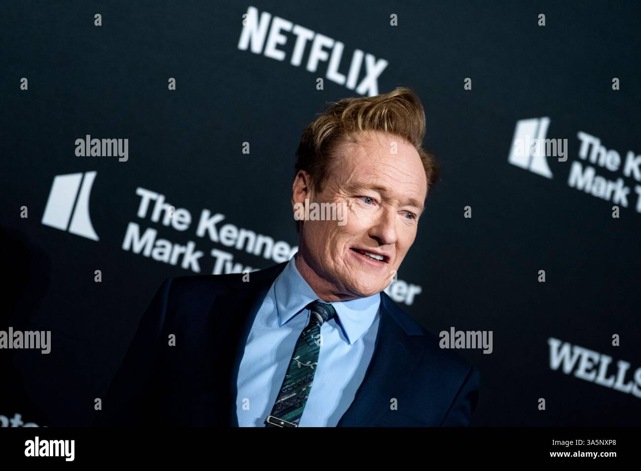 Washington, United States. 23rd Mar, 2025. Conan O'Brien arrives on the ...
