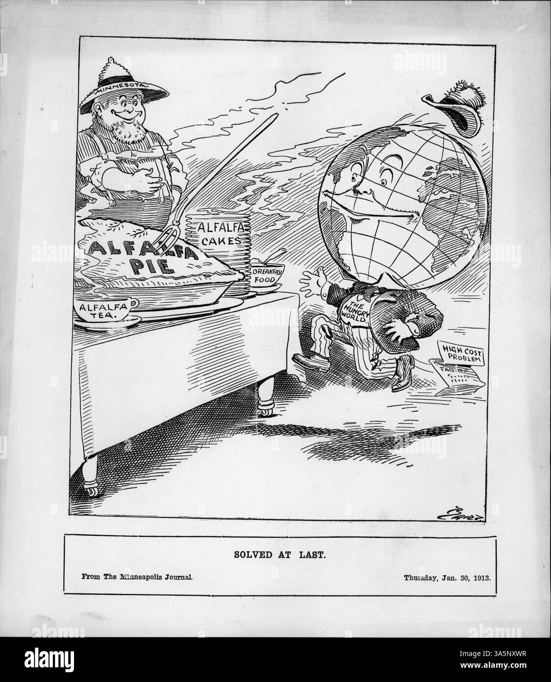 Meat pie cartoon Black and White Stock Photos & Images - Alamy