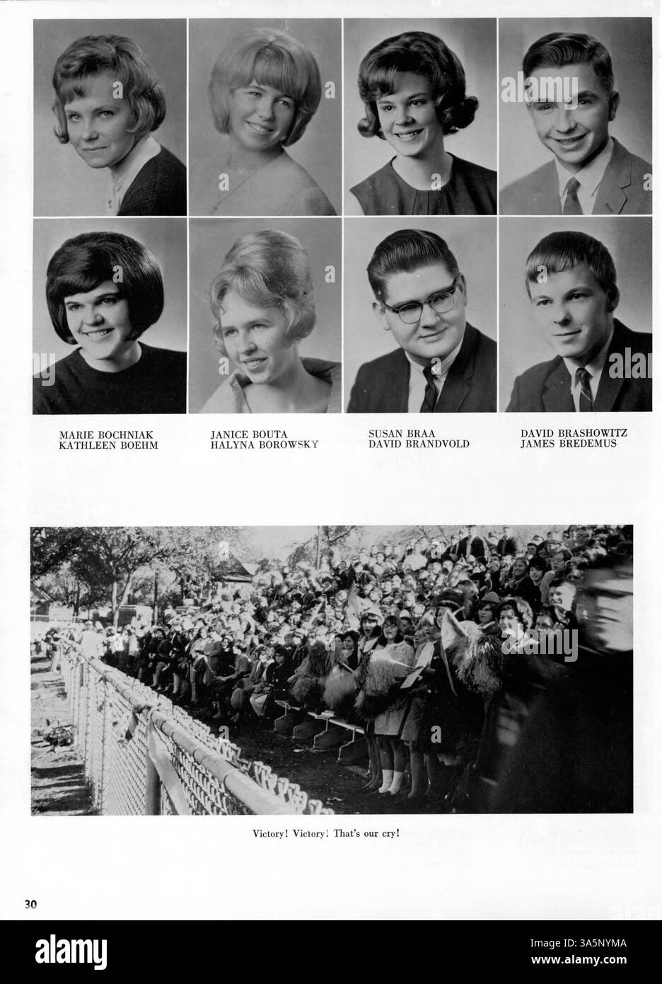 This yearbook from Edison High School documents the events of the 1964 ...