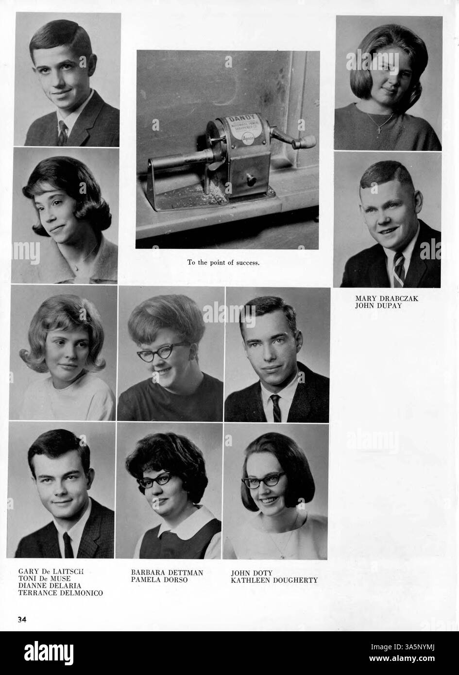 The 1965 Edison Yearbook serves as a record of student life, athletics ...