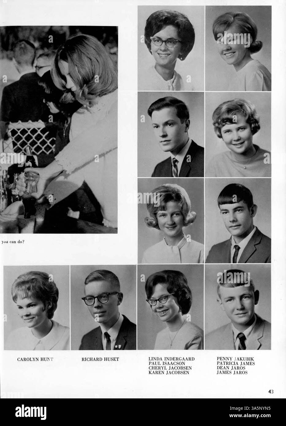 The 1965 Edison Yearbook highlights key events from the 1964-1965 ...