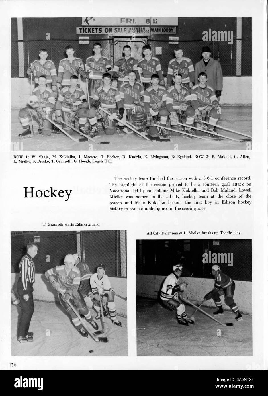 The 1965 Edison Yearbook reflects the academic and cultural milestones ...