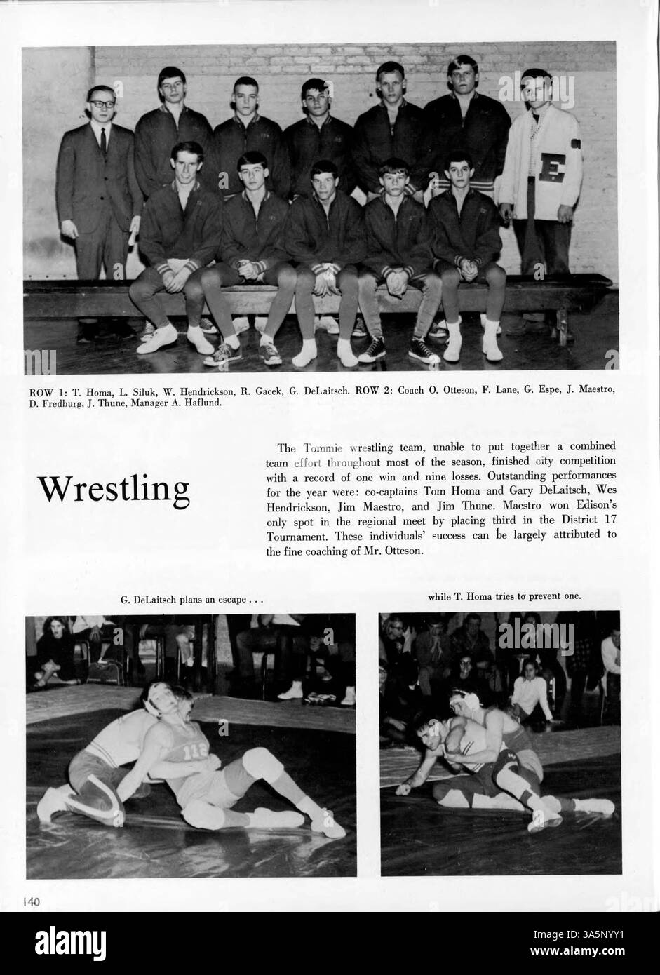 The 1965 Edison Yearbook highlights students, teachers, and activities ...