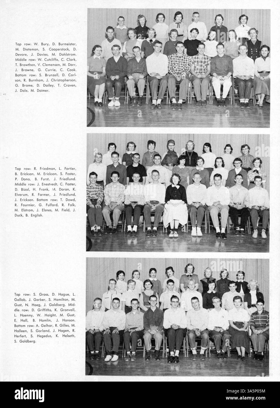 The 1955 Echowan yearbook from St. Louis Park High School highlights ...