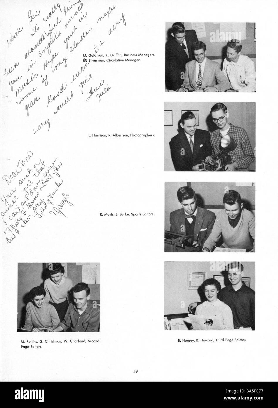 The 1955 Echowan yearbook from St. Louis Park High School highlights ...