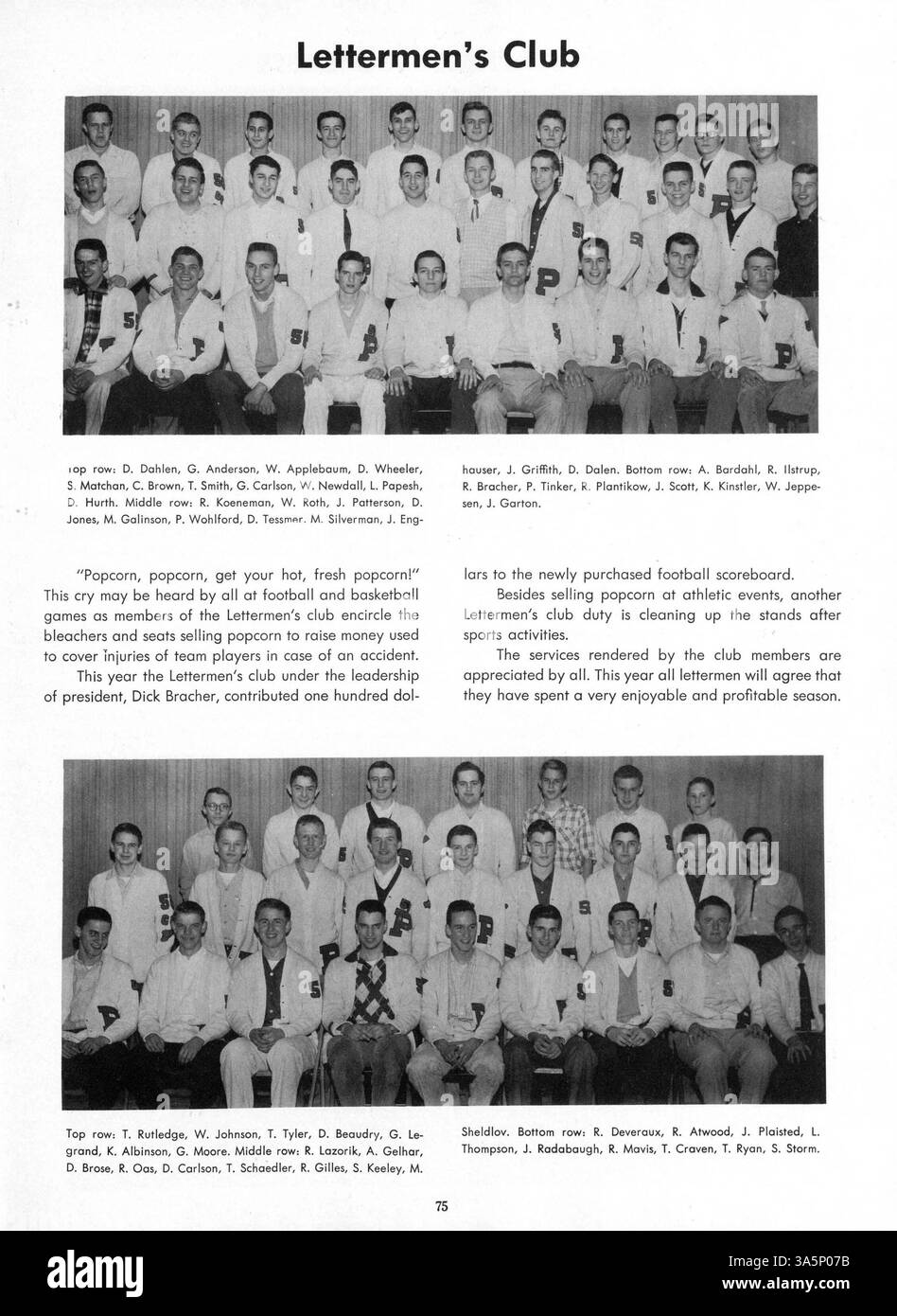 The 1955 Echowan yearbook from St. Louis Park High School highlights ...