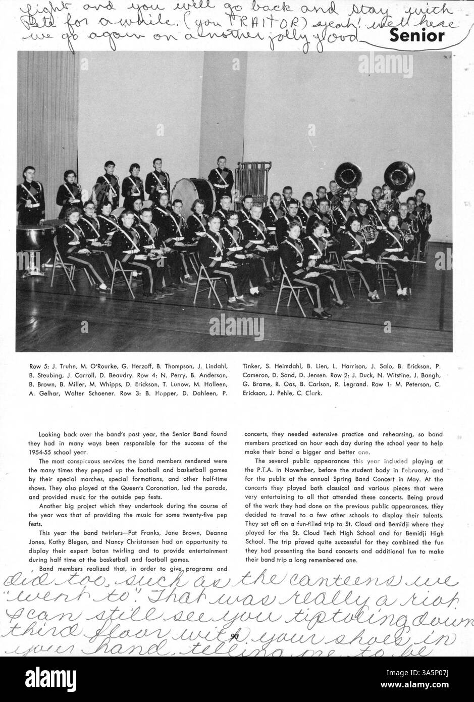 St. Louis Park High School's 1955 Echowan Yearbook highlights key ...