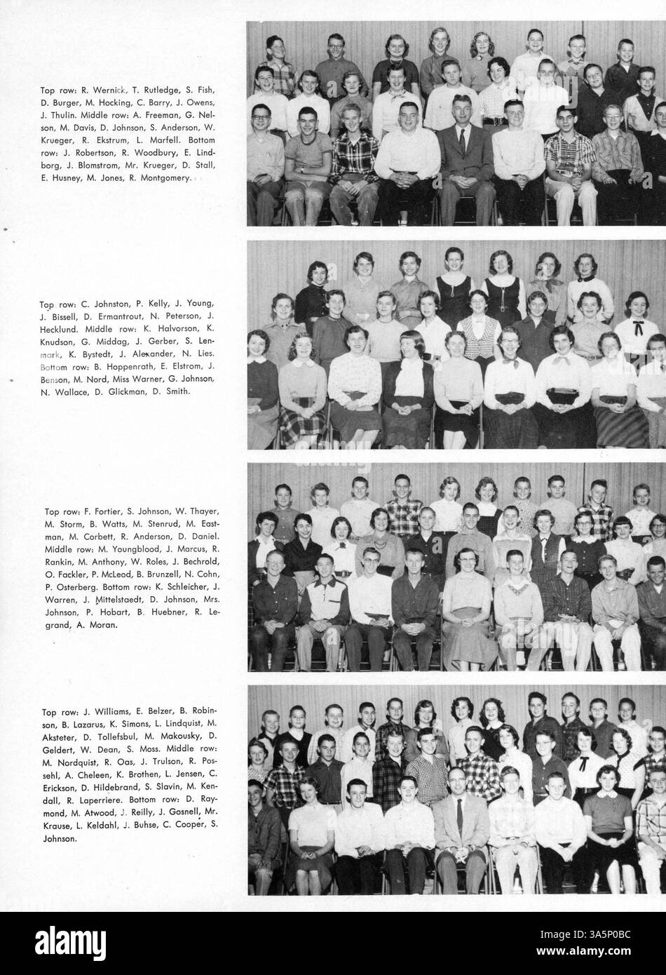 The 1955 Echowan yearbook from St. Louis Park High School captures key ...