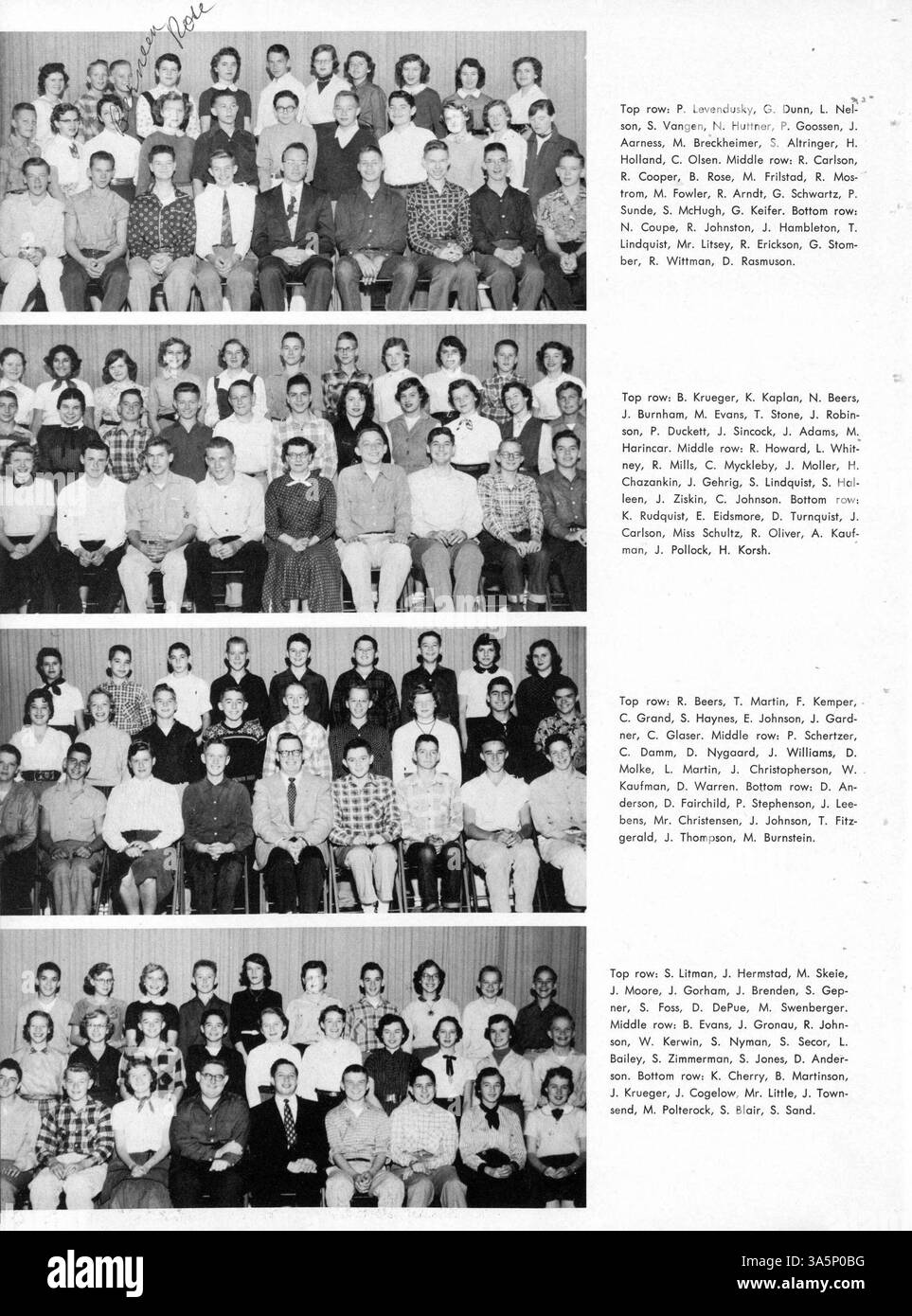 The 1955 edition of the Echowan Yearbook from St. Louis Park High ...