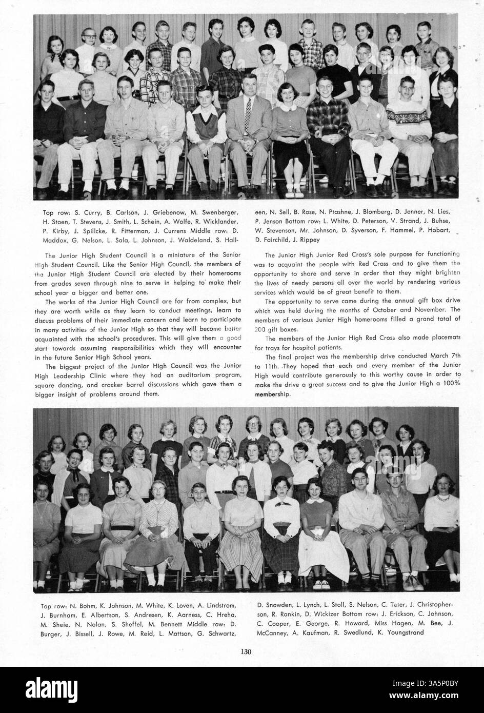 The 1955 Echowan yearbook features the St. Louis Park High School ...