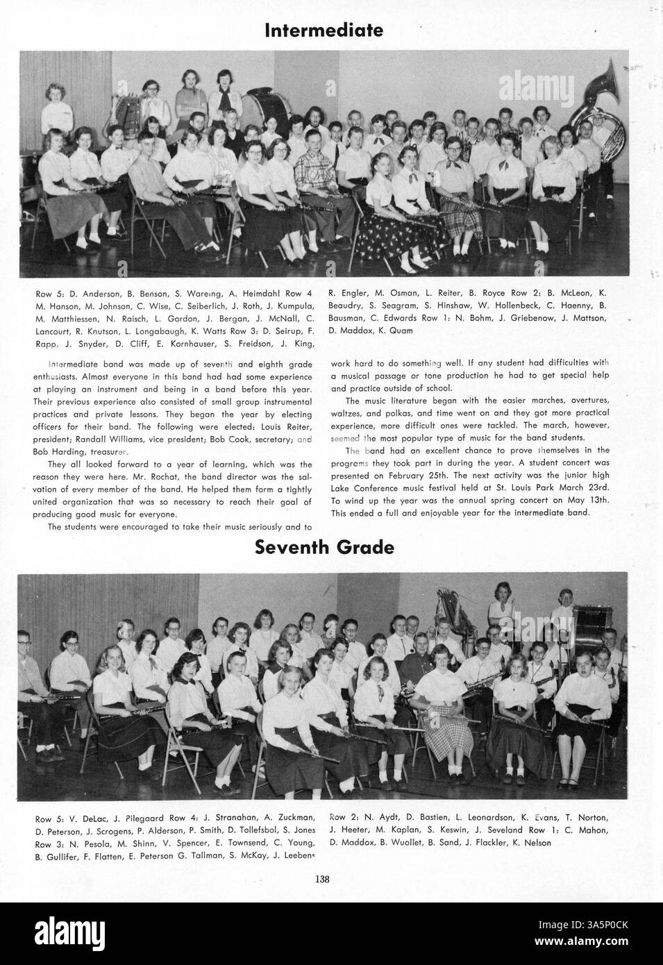 The 1955 Echowan yearbook from St. Louis Park High School captures ...