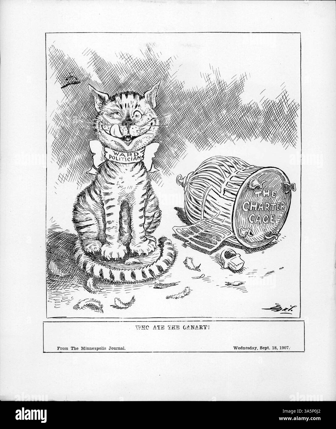 The photograph captures a moment after Minneapolis voters rejected a ...