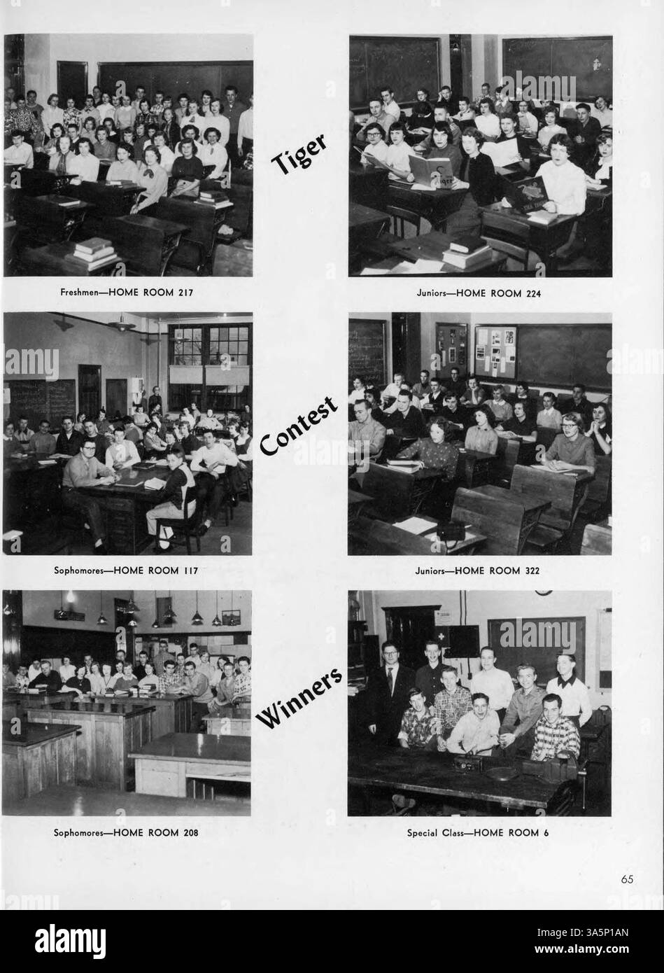 This South High 'Tiger' yearbook from 1952 highlights the ...