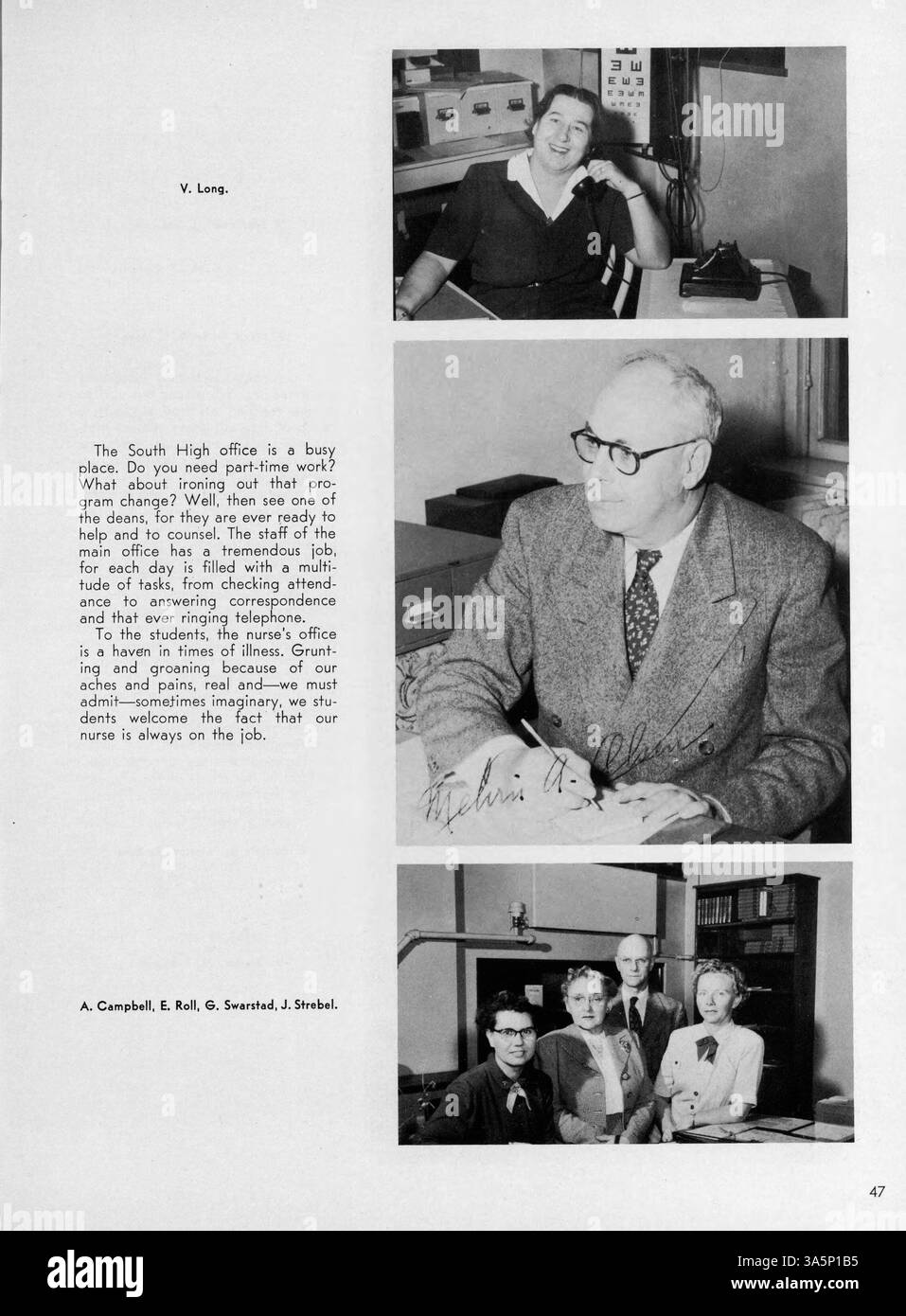 Yearbook captures highlights from the 1951 1952 school year hi-res ...