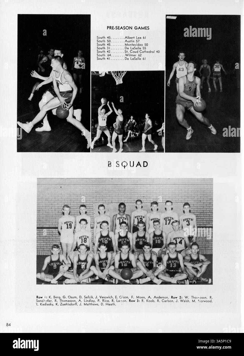 This high school yearbook from 1952 documents the significant st hi-res ...