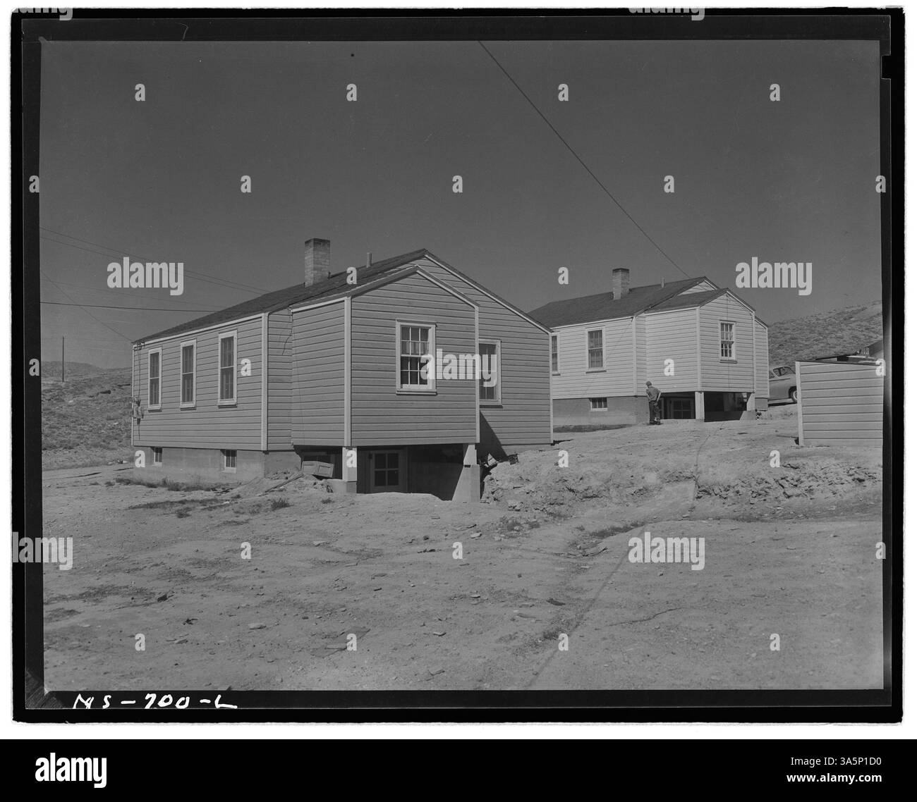 Part of the company housing project for workers at Union Pacific Coal ...