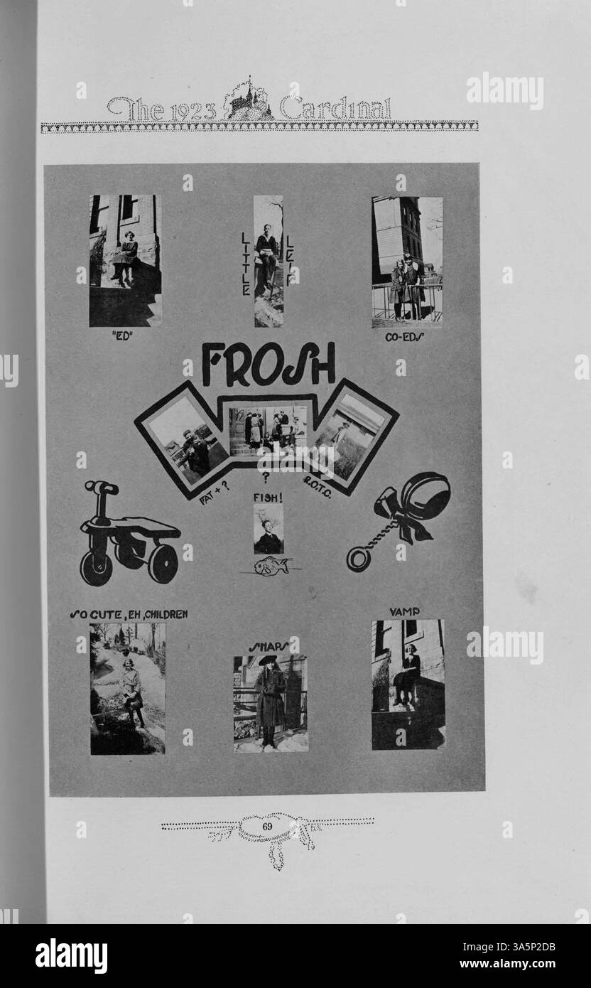This 1923 East High Yearbook, the 'Cardinal,' offers a glimpse into the ...