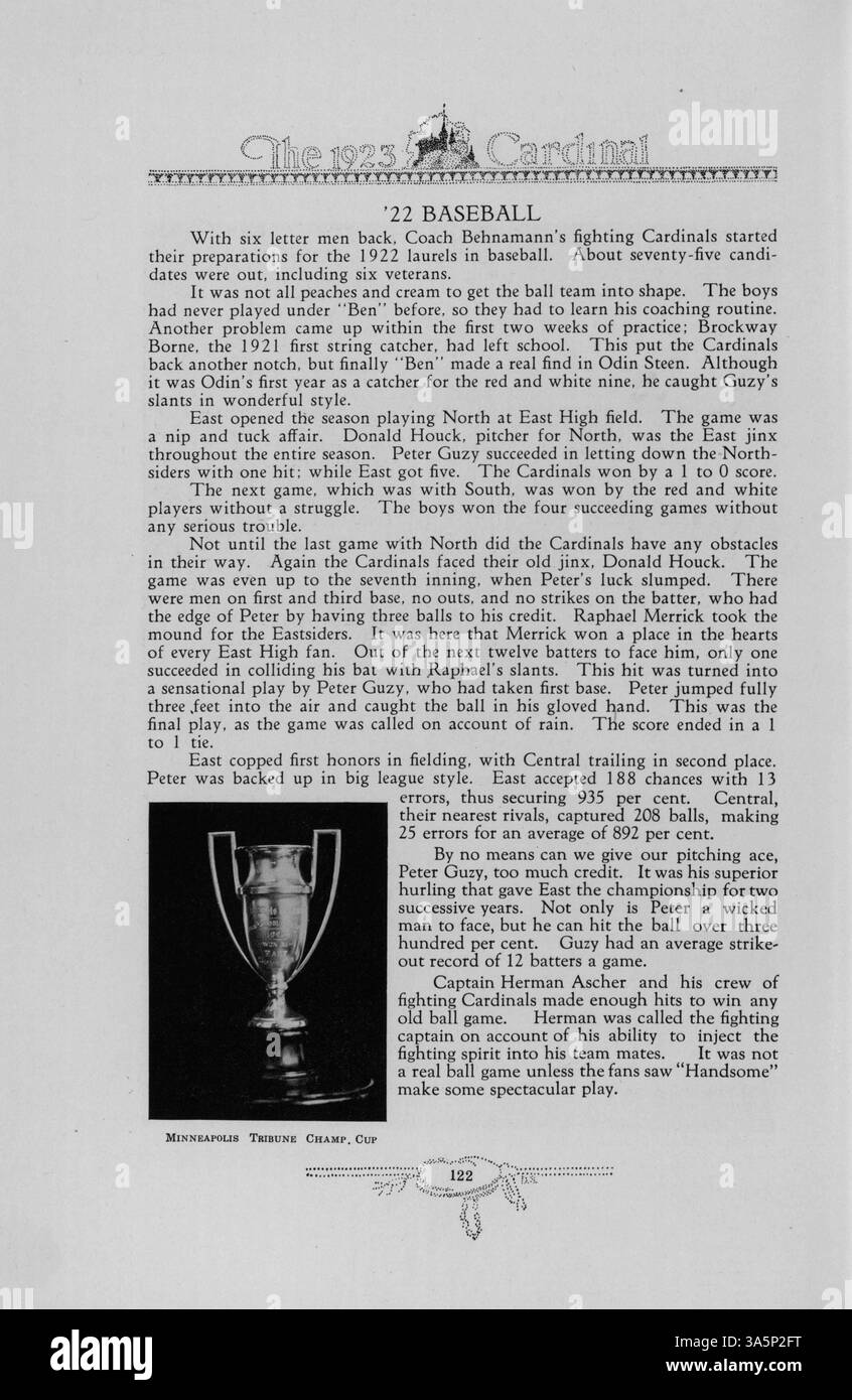 This 1923 'Cardinal' yearbook documents the academic and social life of ...