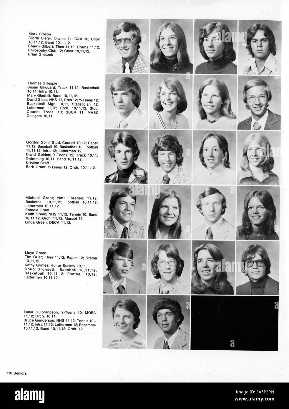 The 1975 'Bear' yearbook showcases the contributions of students ...