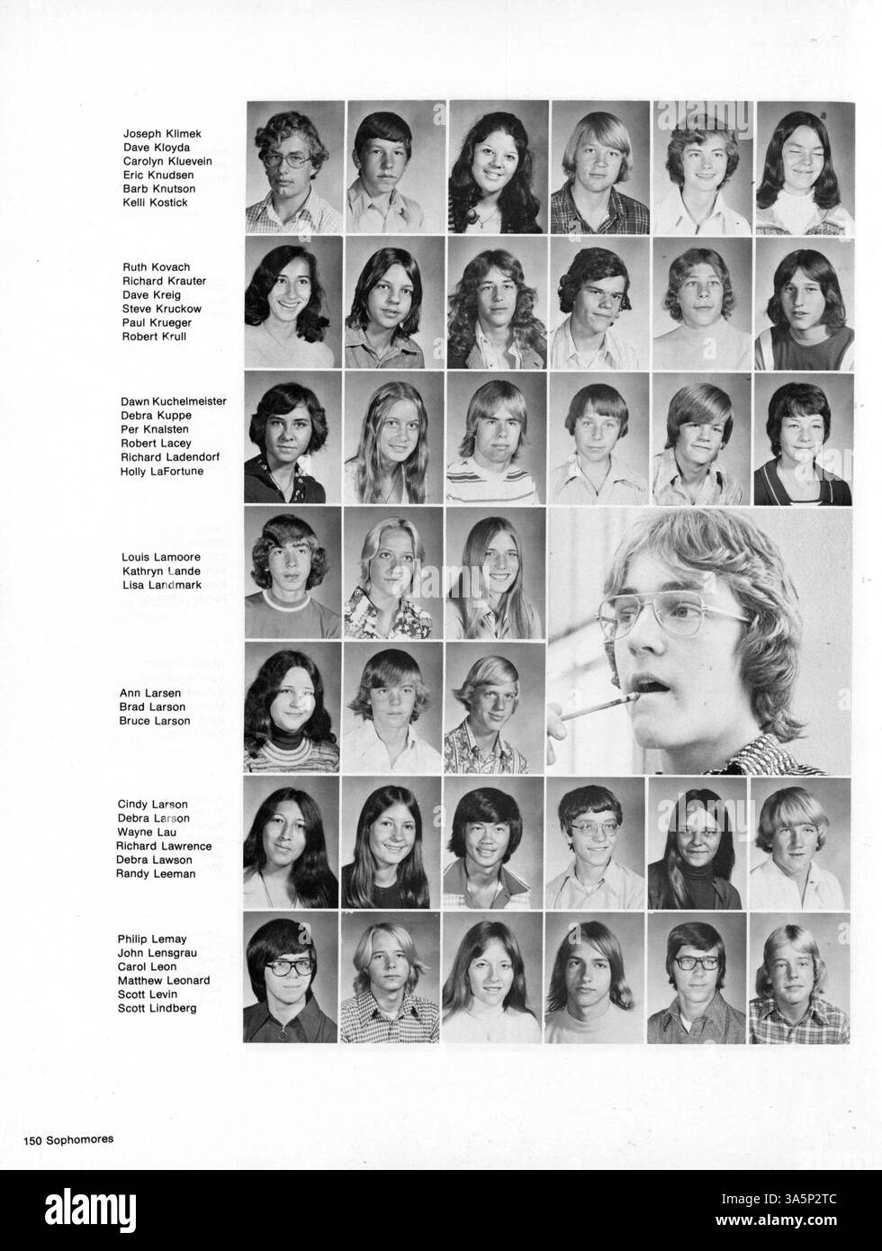 High school yearbook archive Cut Out Stock Images & Pictures - Alamy