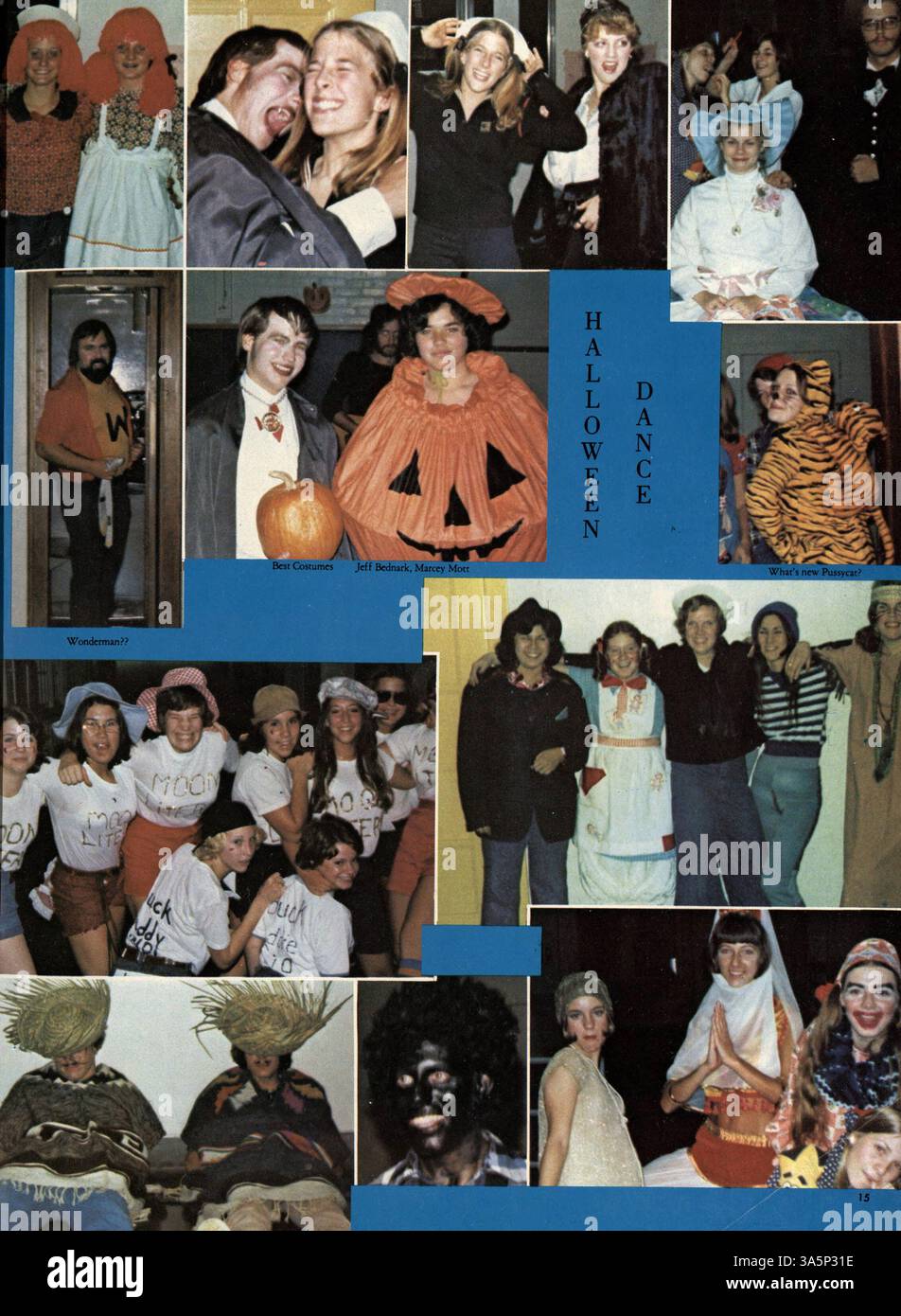 The 1975 'Edison Wizard' yearbook captures highlights of student life ...