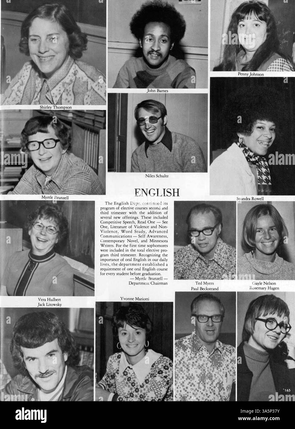 This edition of the 'Edison Wizard' yearbook from 1975 features highlights from the 1974-1975 ...