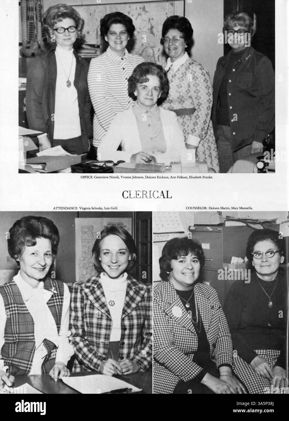 Yearbook documents key moments from the 1974 1975 school year hi-res ...