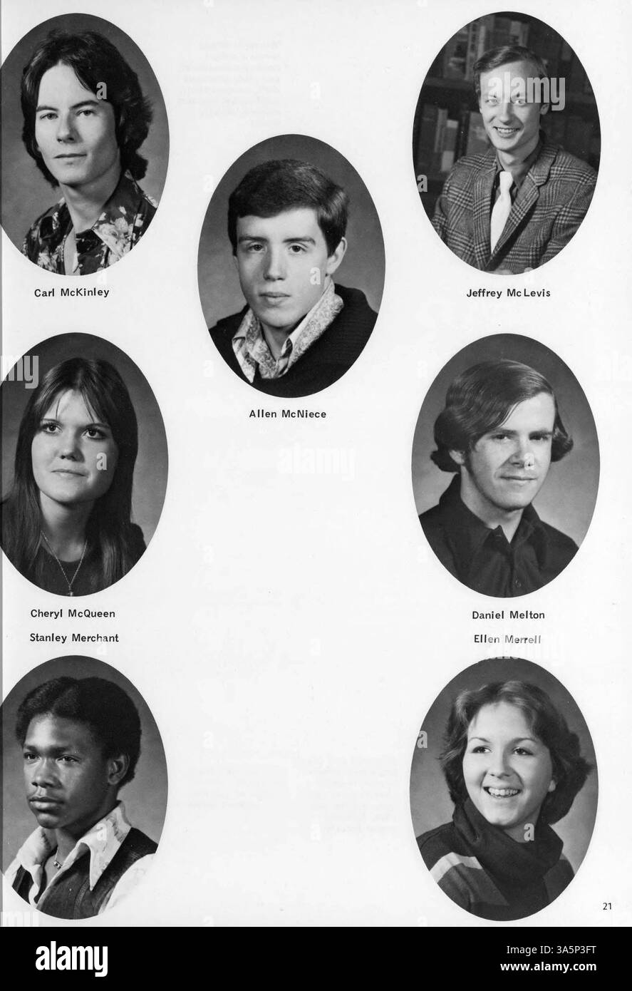 This high school annual, the 1977 Centralian, features students ...