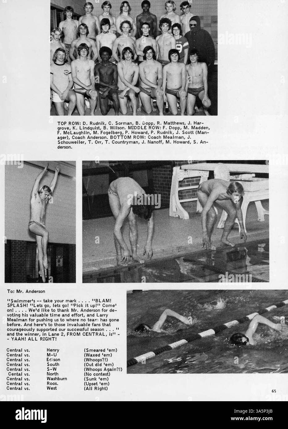 This 1977 Centralian yearbook captures the student life, athletics ...