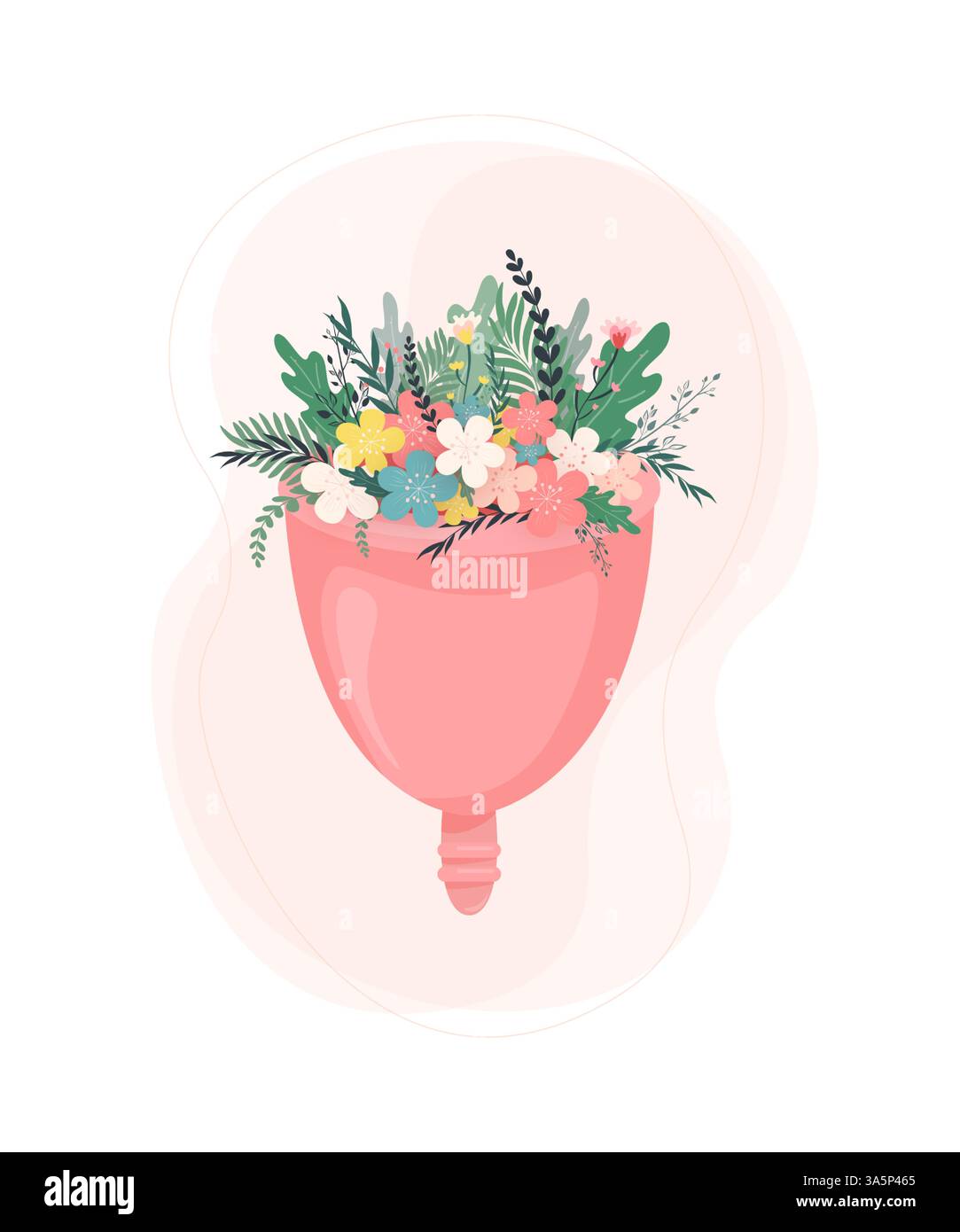 Menstruation period. Female period protection. Vector illustration ...