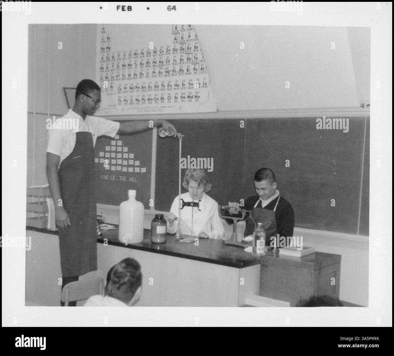 In 1963, ten new or renovated science rooms were completed in junior ...