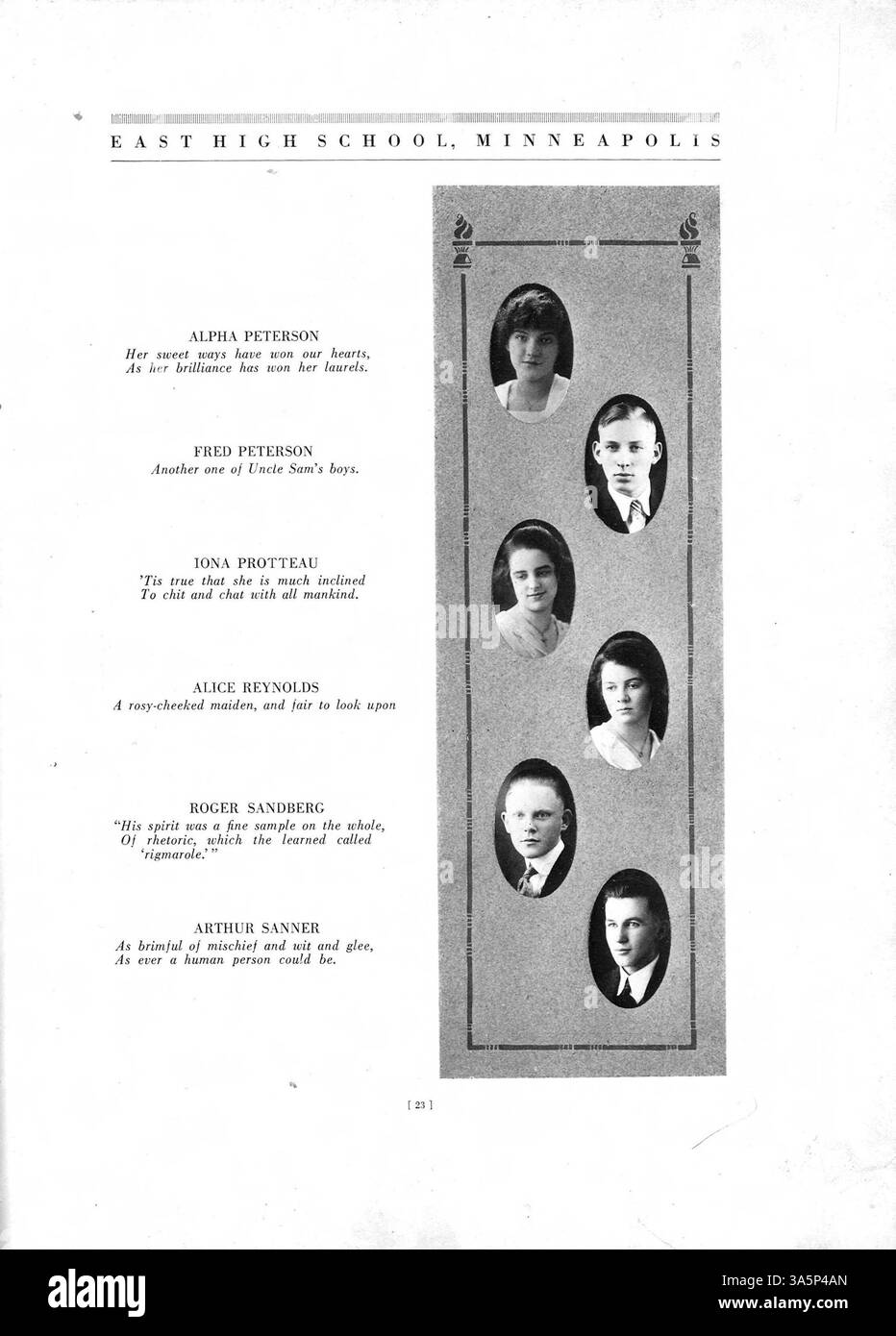 The 1918 edition of The Cardinal yearbook provides a detailed record of East High's students ...