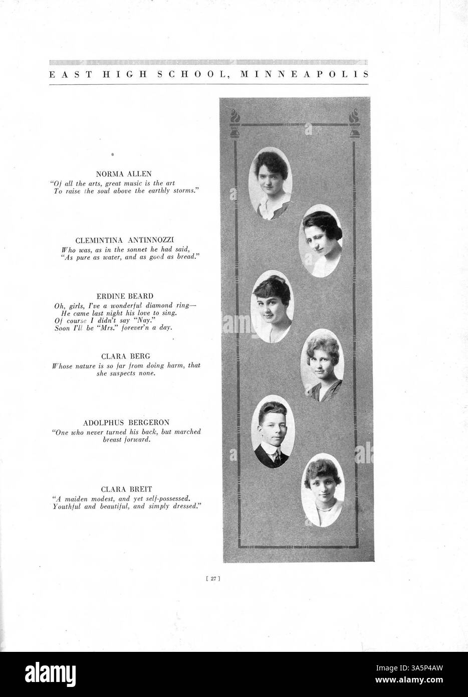 The 1918 edition of East High’s The Cardinal yearbook highlights academic and athletic ...