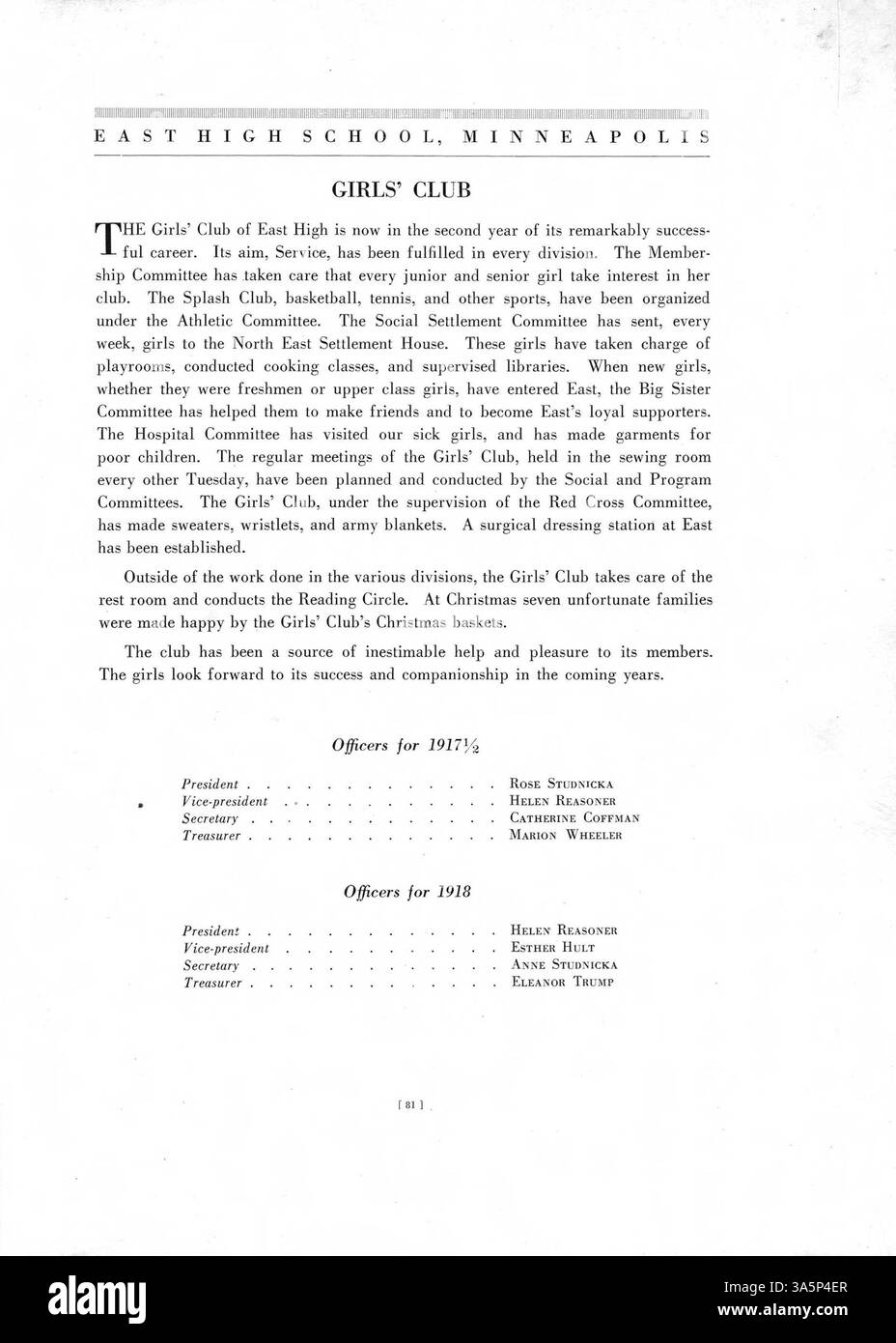 The Cardinal 1918 yearbook from East High School offers a comprehensive ...