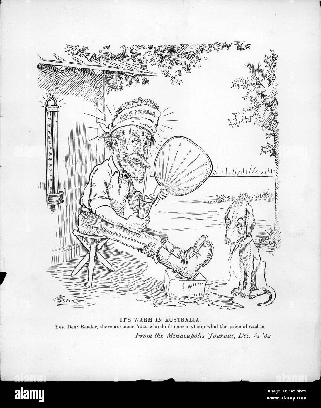 Ice and fans help people stay cool during the summ hi-res stock ...