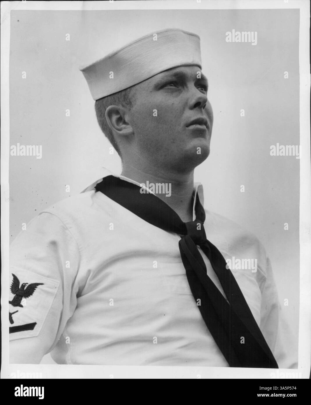 John E. Wayrynen, a Gunner's Mate Third Class from Kingston in the U.S ...